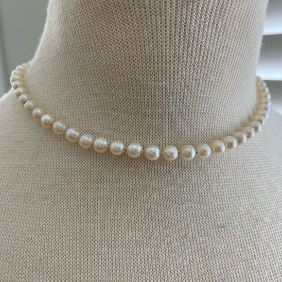 Jewelry | Pearls With 14 K White Gold Clasp These Are Real Pearls ...